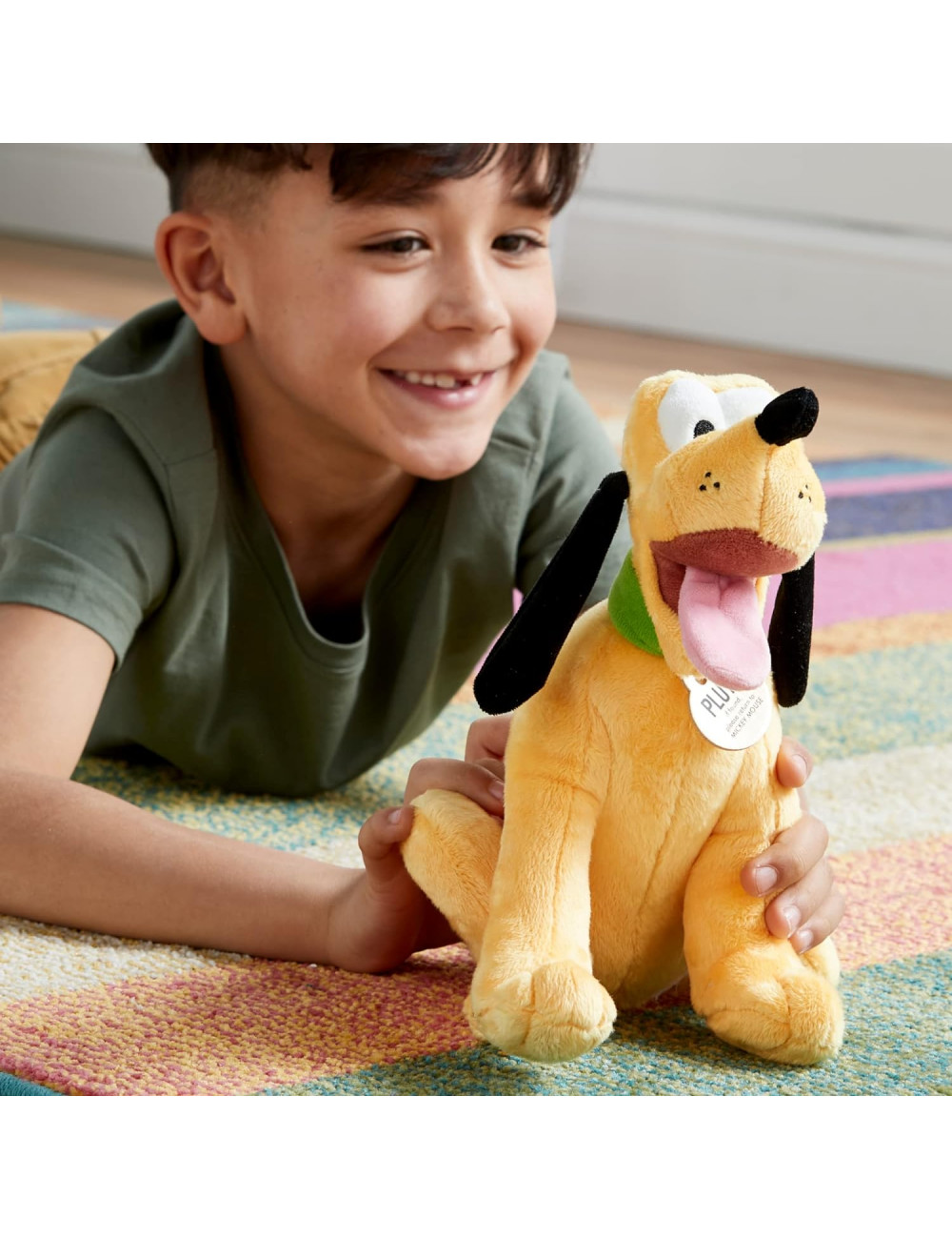 Famosa Softies - Peluche Pluto de la pelicula Disney, de tamano medio y ...