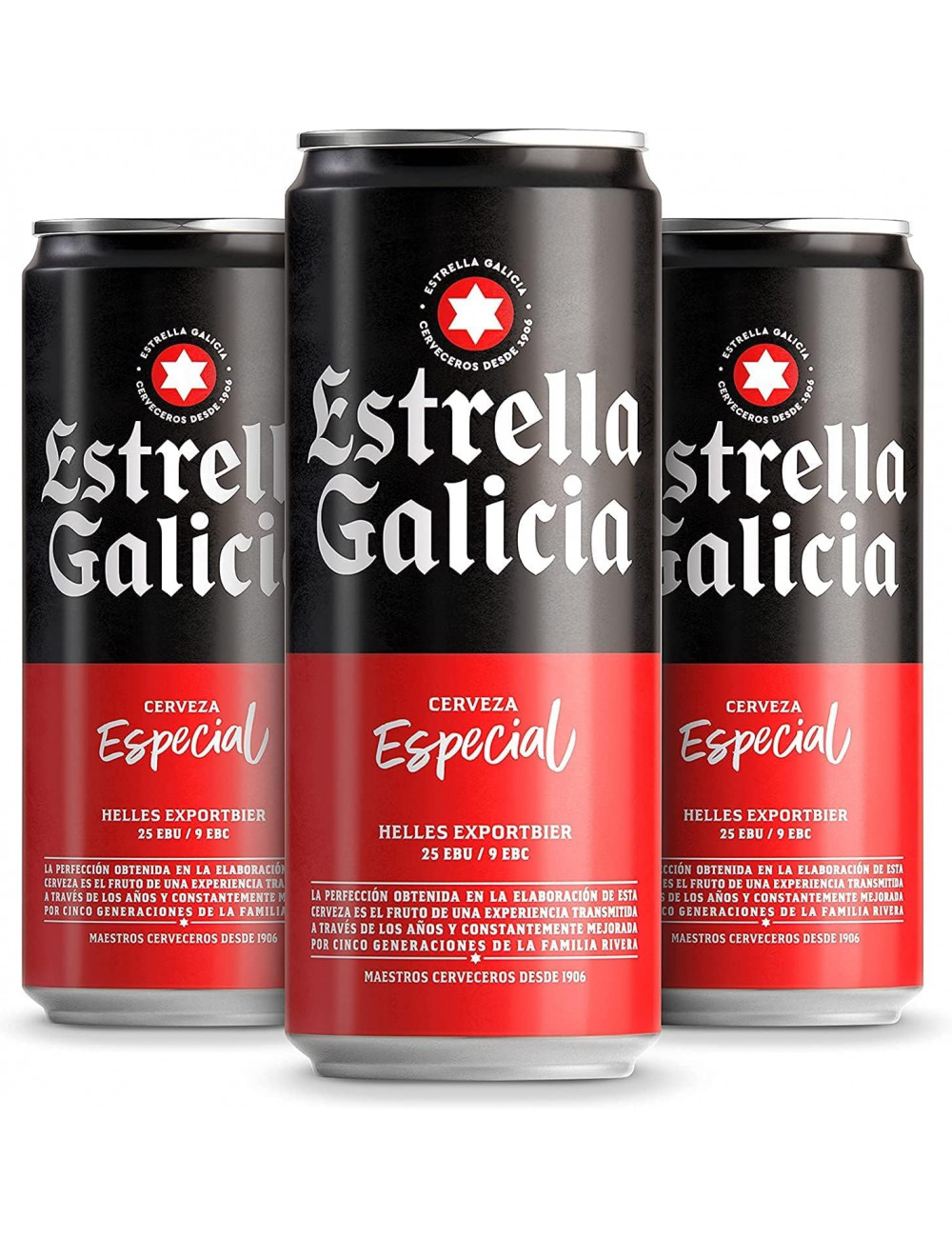 Estrella Galicia Especial, Cerveza Lager Especial, 5,5% Volumen de ...
