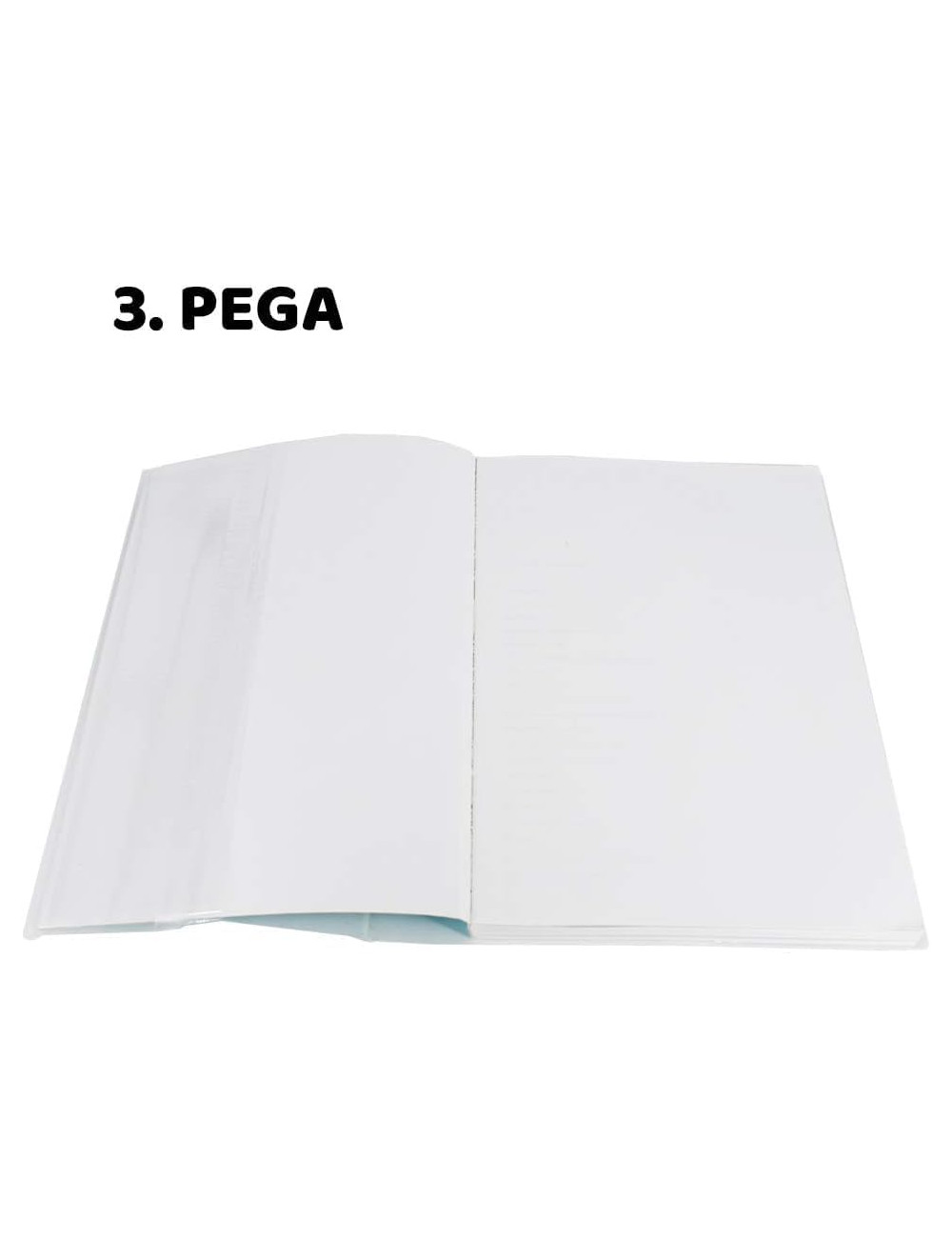 12 Forros de Libros de Plástico Adhesivo Ajustable y Transparente de 29 ...