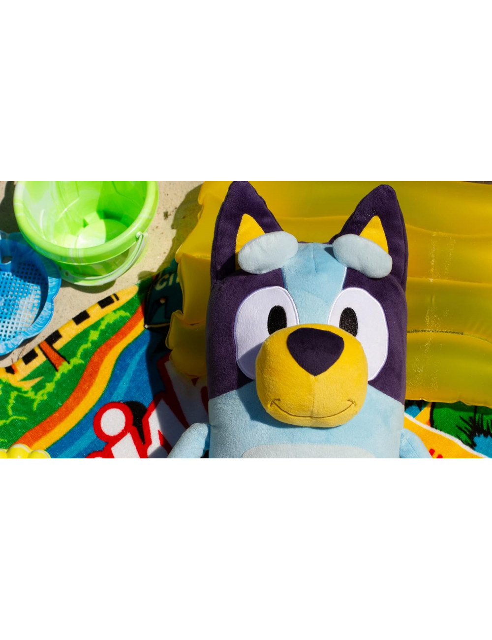 Bluey 40cm - Jumbo Plush, Peluche del Perrito Color Azul, como en la ...